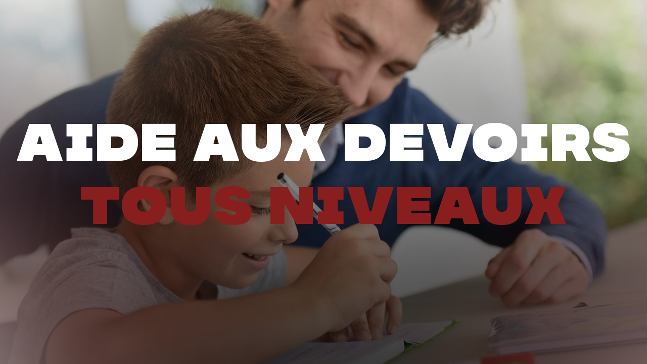 Aide aux devoirs pour tous niveaux et toutes matières | Professeur d ...